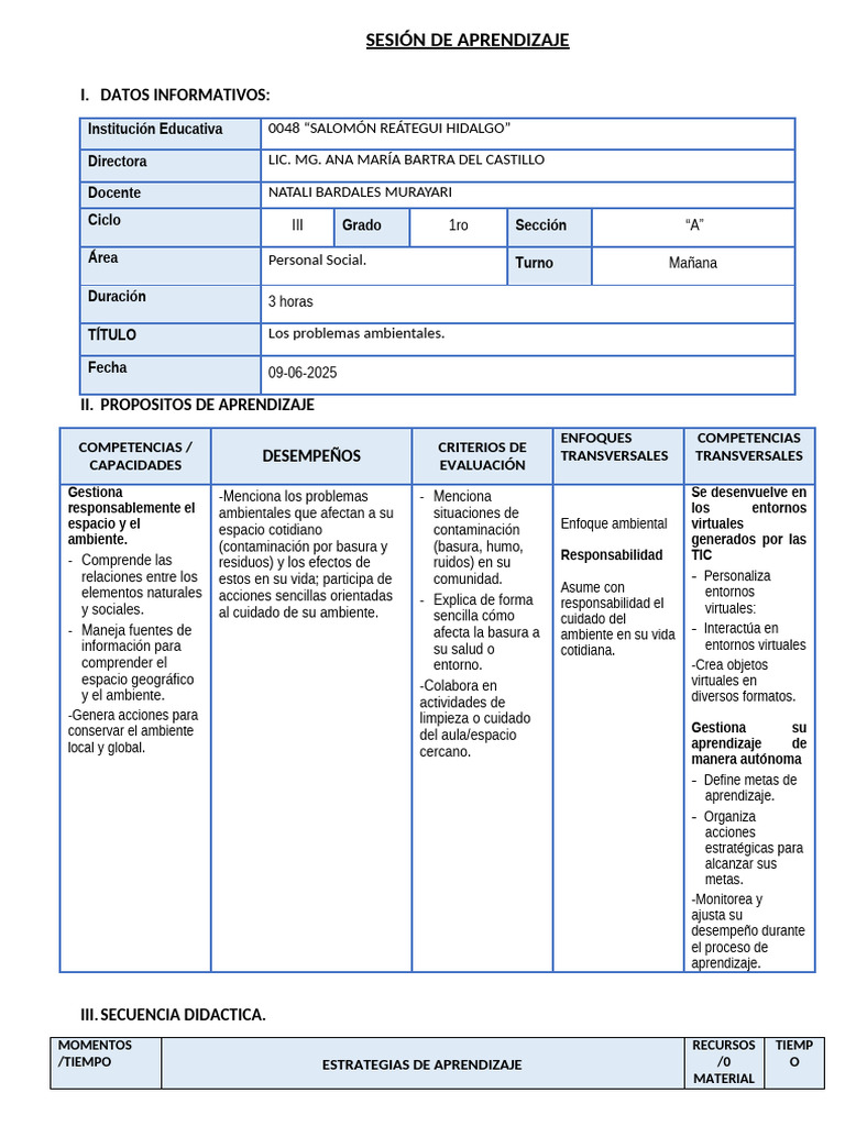 SESION Descomponemos Numeros 0048 | PDF | Residuos | Aprendizaje