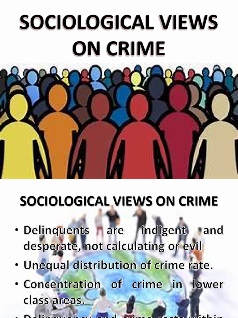Module 4 Sociological Views of Crime Social Structure 2 | PDF | Crimes ...