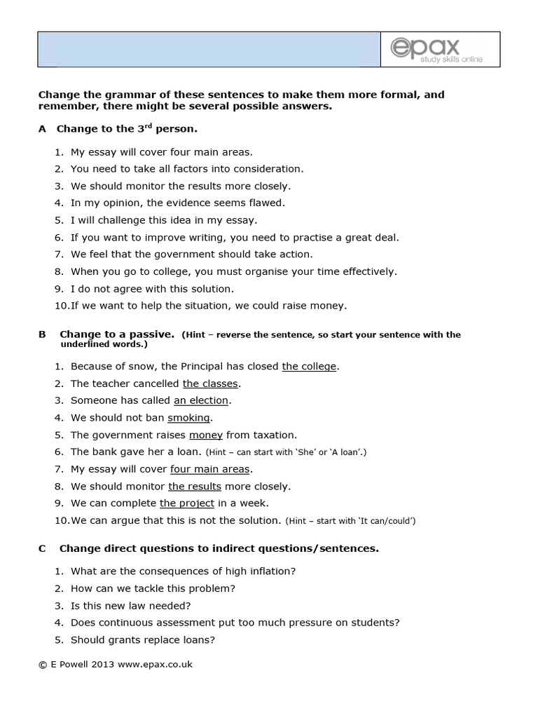 Formality Practice 1 3 | PDF | Recession | Economies