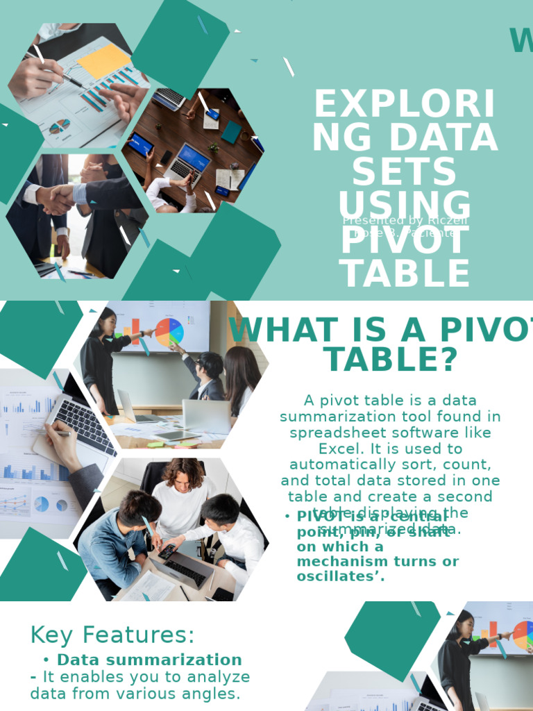 Exploring Data Sets Using Pivot Table PACIENTE | PDF | Information Retrieval | Information ...