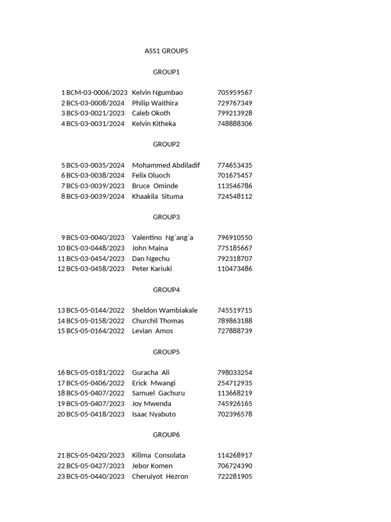 Ass1 Groups - Design of Algorithms | PDF