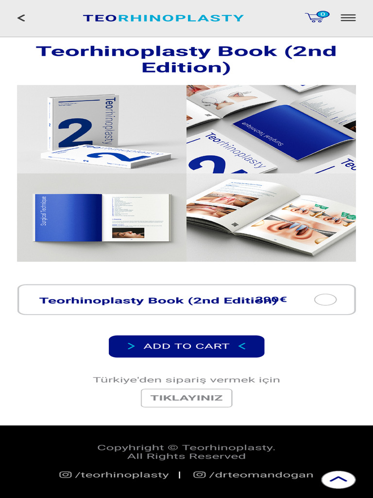 Teorhinoplasty Rhinoplasty Book | PDF
