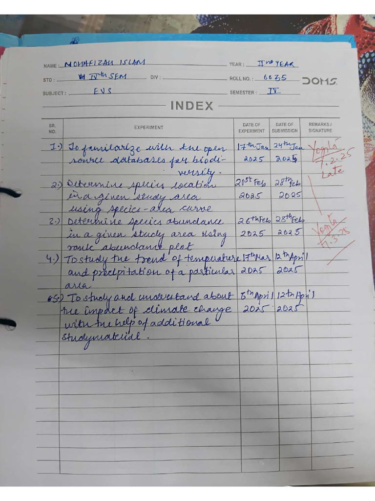Practical 5 Evs | PDF