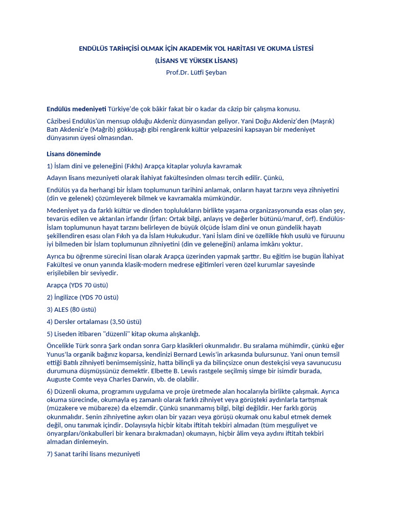 Temel Tarih Ve Endulus | PDF