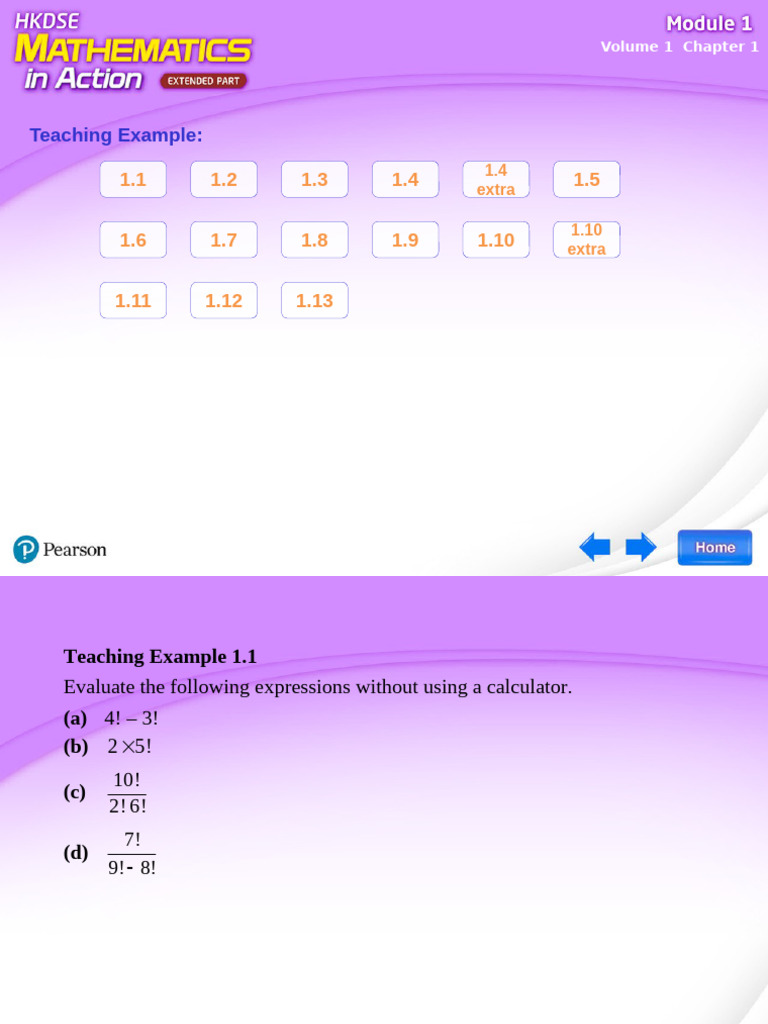 M1V1 Ch01 TE 01e euEJskJZ | PDF | Combinatorics | Number Theory