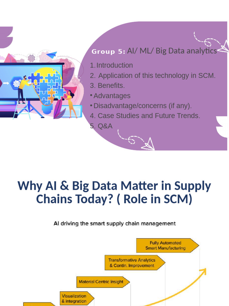 AI BigData SCM Introduction en Final | PDF | Artificial Intelligence | Intelligence (AI) & Semantics