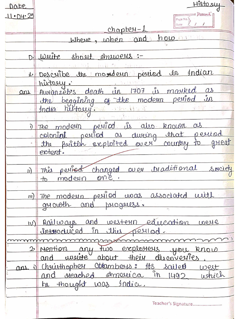 Class 8 SSC History Ch-1 | PDF