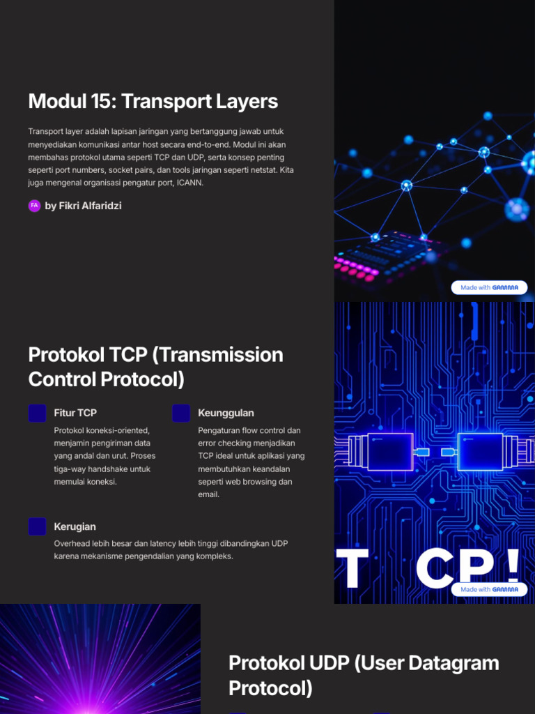 Modul 15 Transport Layers | PDF