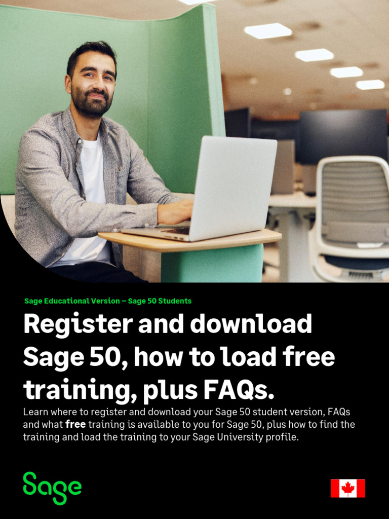 Sage 50CA - STUDENTS - How To Register and Download Software Plus FAQ | PDF | Faq | Email Spam