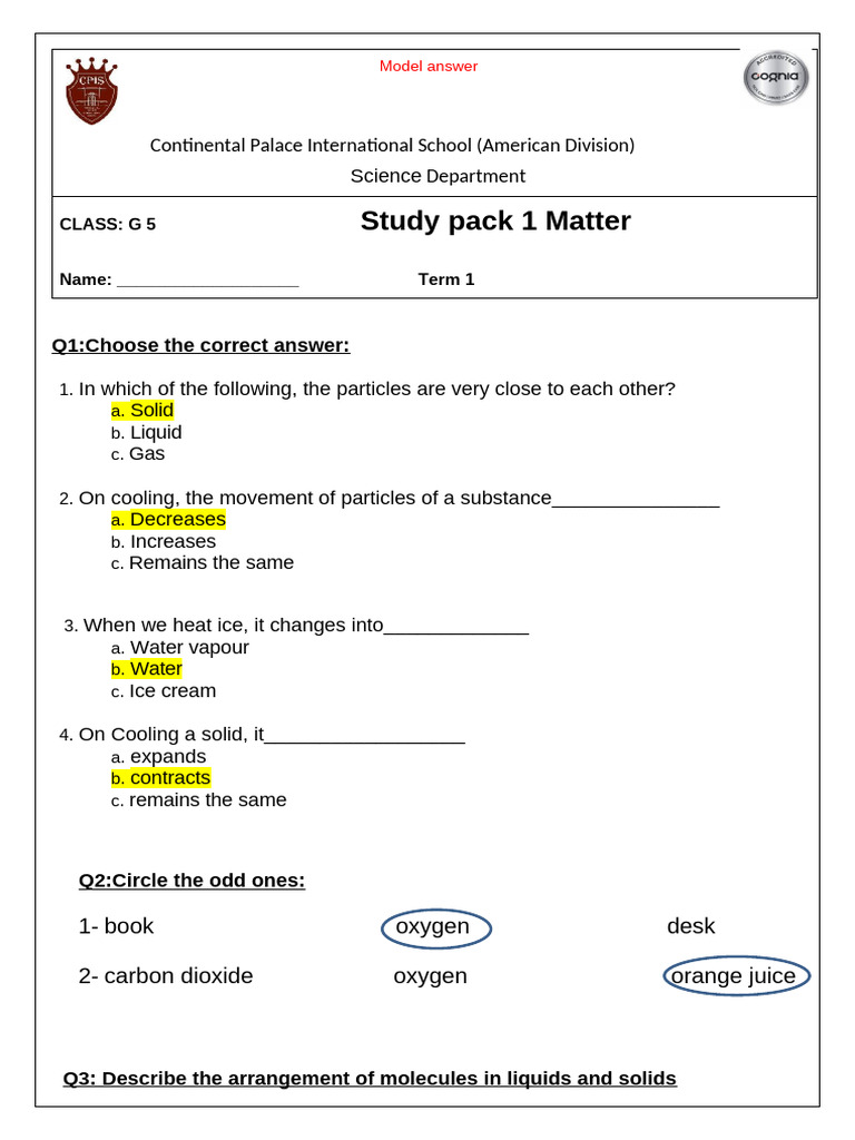 AK Study Pack 1 G5 | PDF