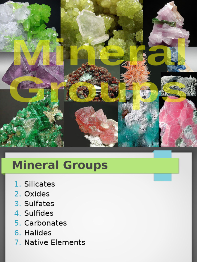 Mineral Groups | PDF