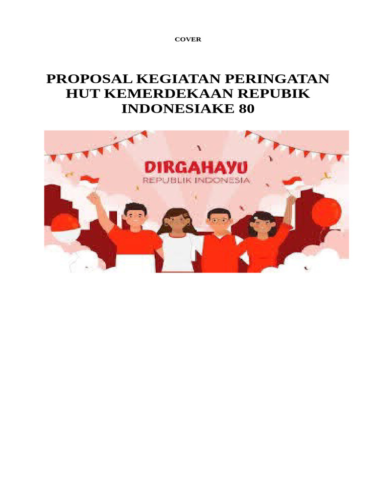 PROPOSAL INDONESIA (WILDAN, KAYSAN, RAKA, FARRAS, SYAUQI, ISTIQOMA) | PDF