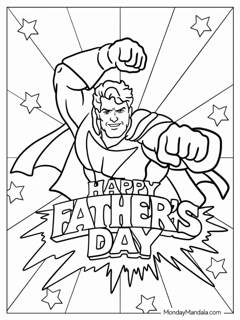 Superman Happy Father S Day Greeting | PDF