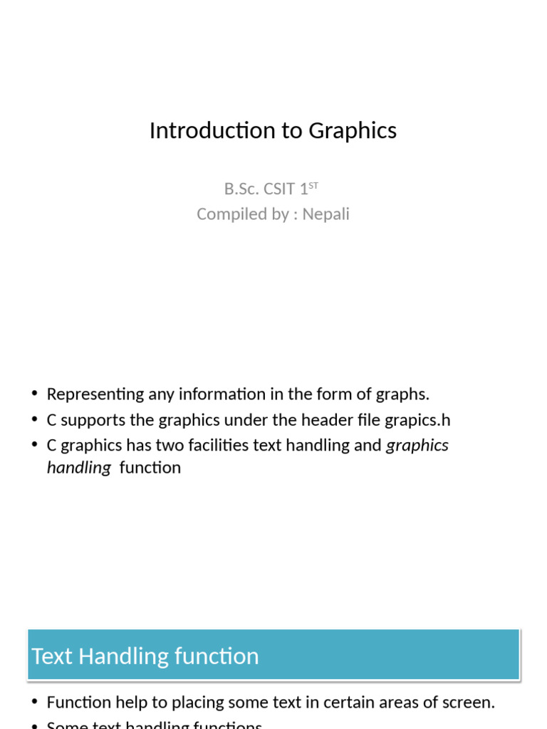 Graphics | PDF