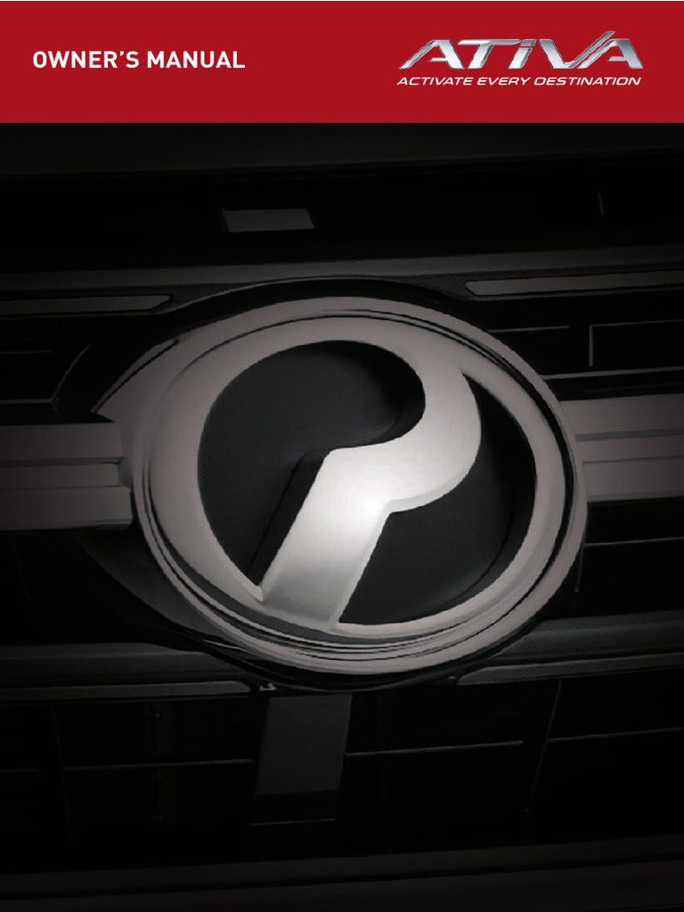 Perodua Ativa Owner's Manual Guide | PDF | Airbag | Vehicles