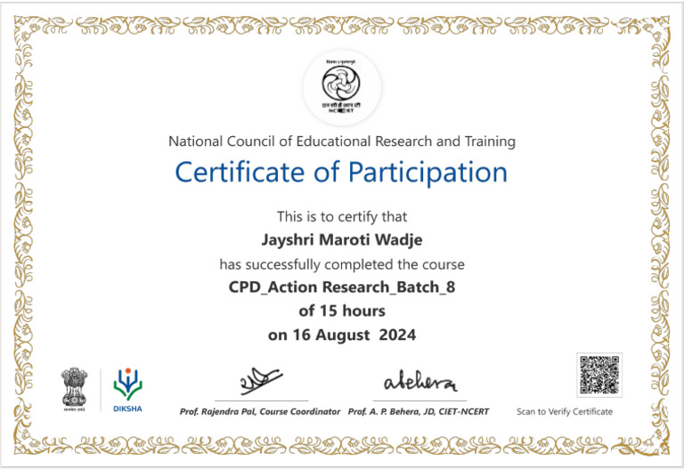CPD Action Research Batch 8 | PDF