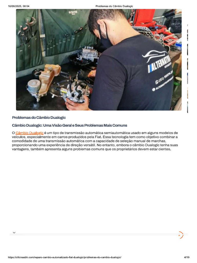 Problemas Cambio Dualogic - 04 | PDF