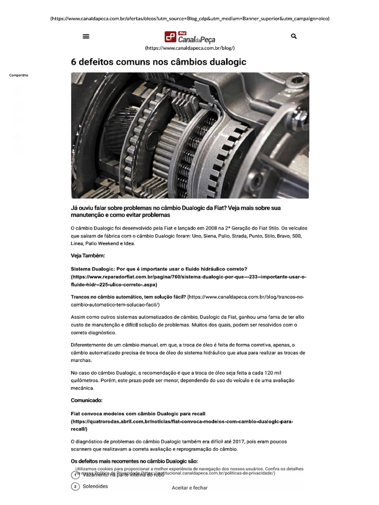 Problemas Cambio Dualogic - 01 | PDF