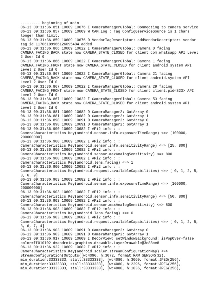 Log Cat 1749781896796 | PDF | Operating System Technology | Software