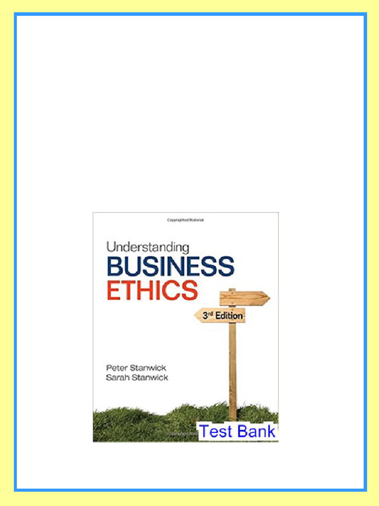Understanding Business Ethics 3rd Edition Stanwick Test Bank Download Pdf Greenhouse Gas