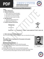 Notes of CH 2 What Is Democracy - Why Democracy - Class 9th Civics ...