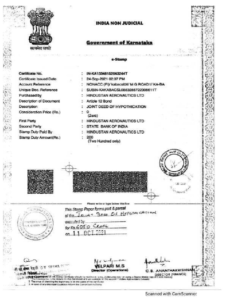 Hal Joint Deed of Hyp 3 | PDF