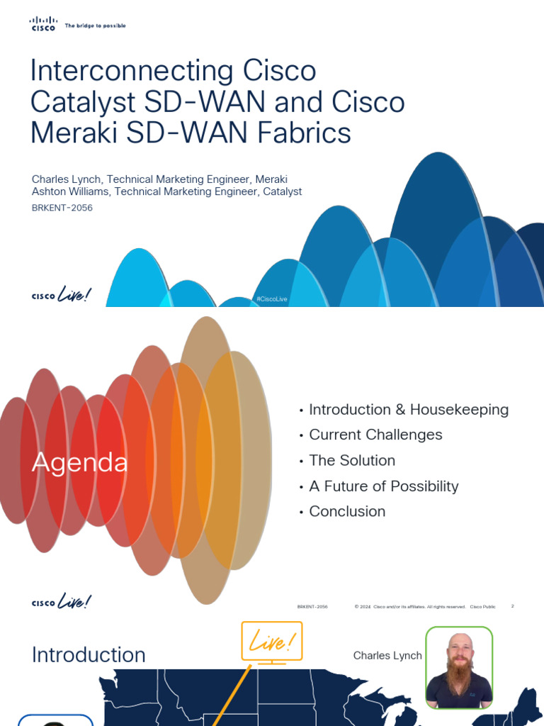 Interconnecting Cisco Catalyst SD-WAN and Cisco Meraki SD-WAN Fabrics ...