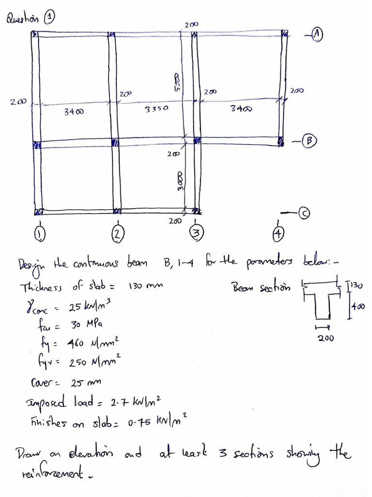 Tutorial On Continuous Beam | PDF