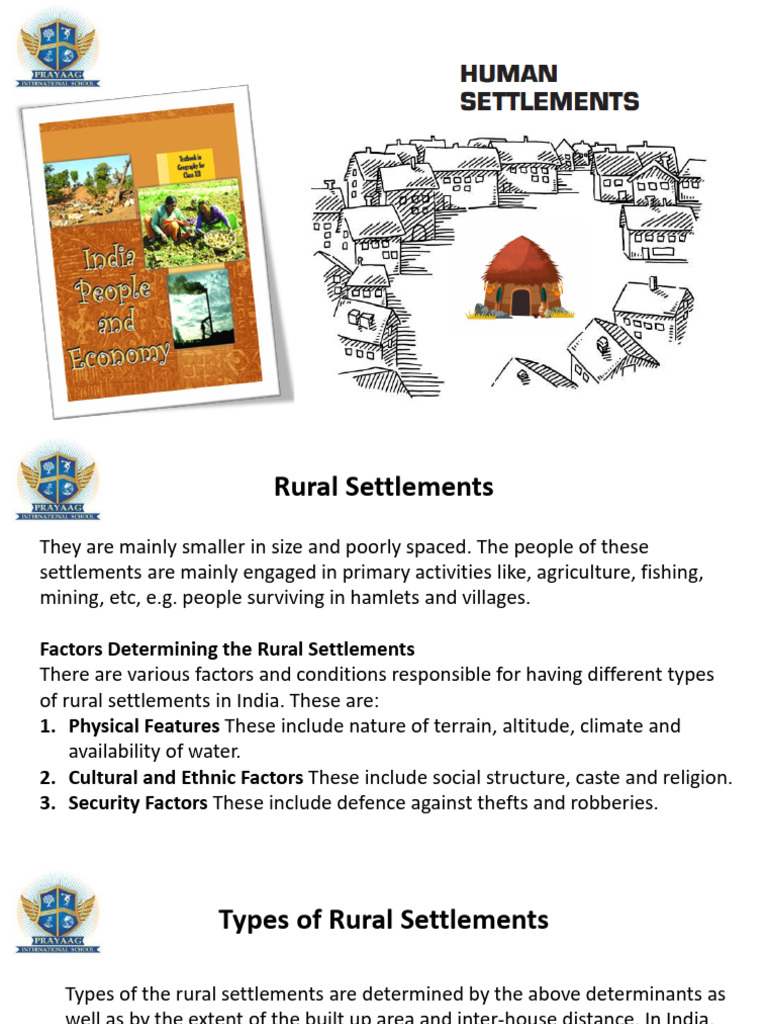 XII Geo L-2 Human Settlements IPE PISP | PDF