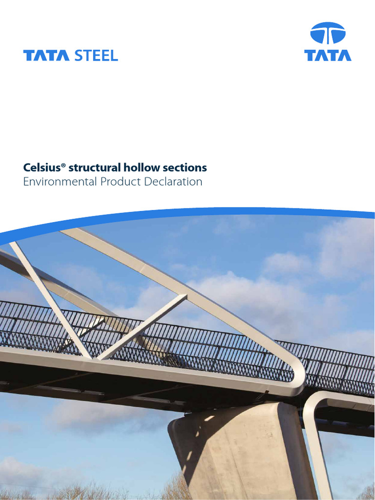 Tata Steel 3631 Celsius Epd July 2022 | PDF | Life Cycle Assessment ...