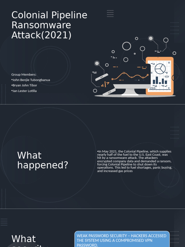 Colonial Pipeline Ransomware Attack | PDF