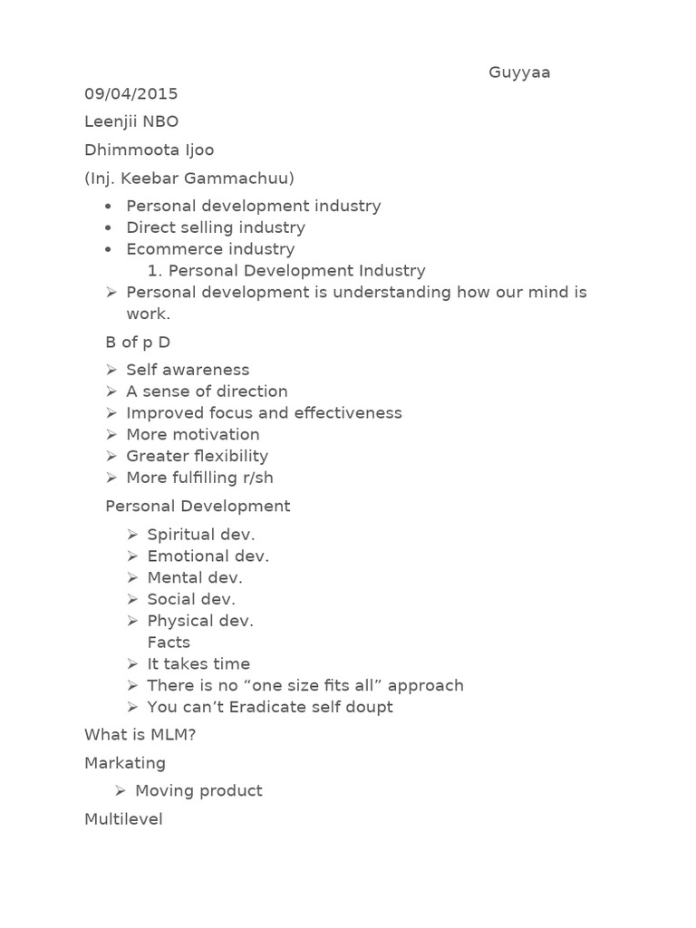 NBO Training for Business Success | PDF | Cognitive Science ...