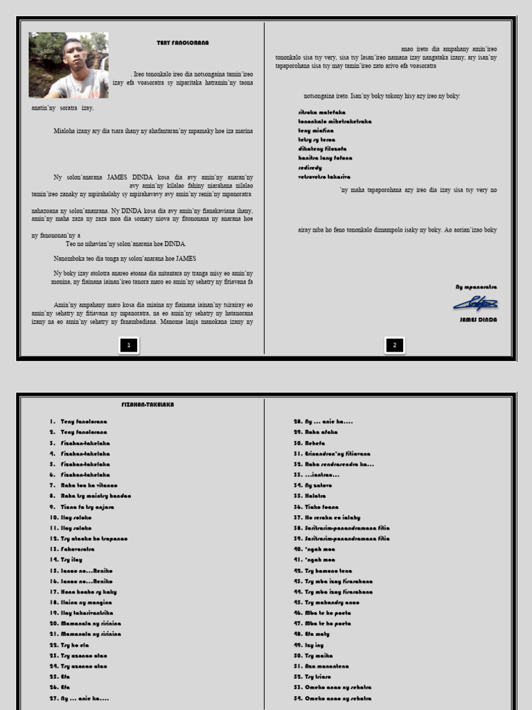 RITSOKA MALEFAKA Boky Electronique | PDF