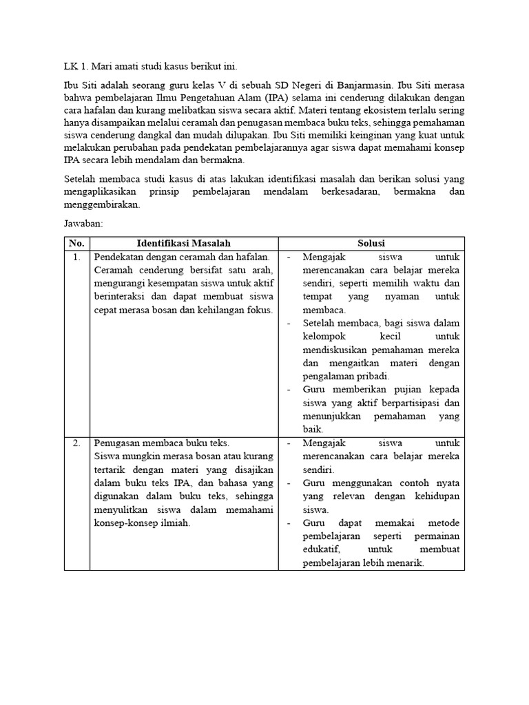 b3 - Henny Dwi Hartanti, S.PD - SDN Sawahan - LK Modul 2 | PDF