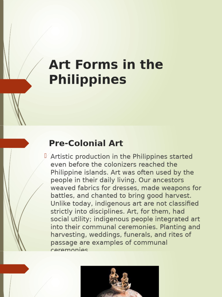 Indigenous and Colonial Art in the Philippines | PDF | Philippines ...