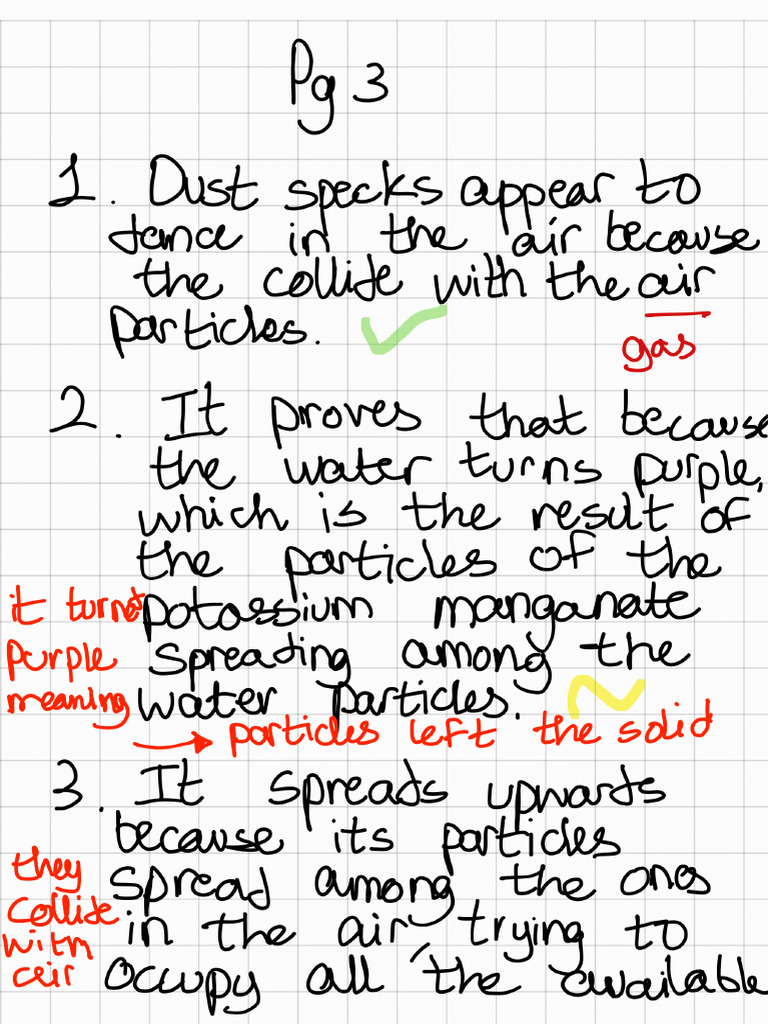 1 States of Matter Igcse Chemistry | PDF