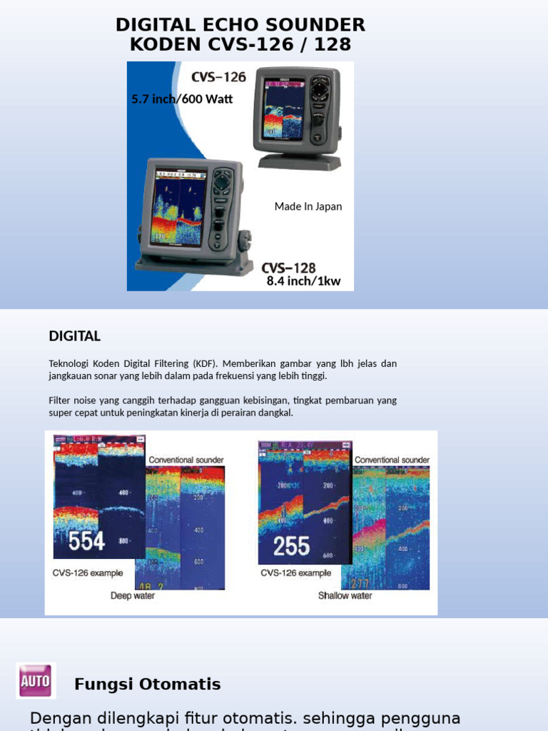 Koden CVS126-128 | PDF