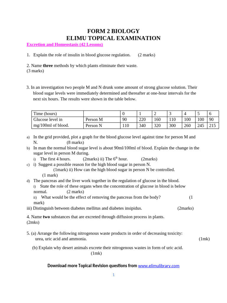 Excretion and Homeostasis 23 19 Jul 14-34-15 | PDF | Kidney