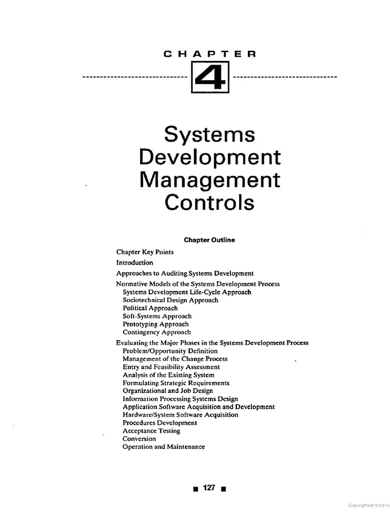 Information System Audit - Chapter 4 | PDF
