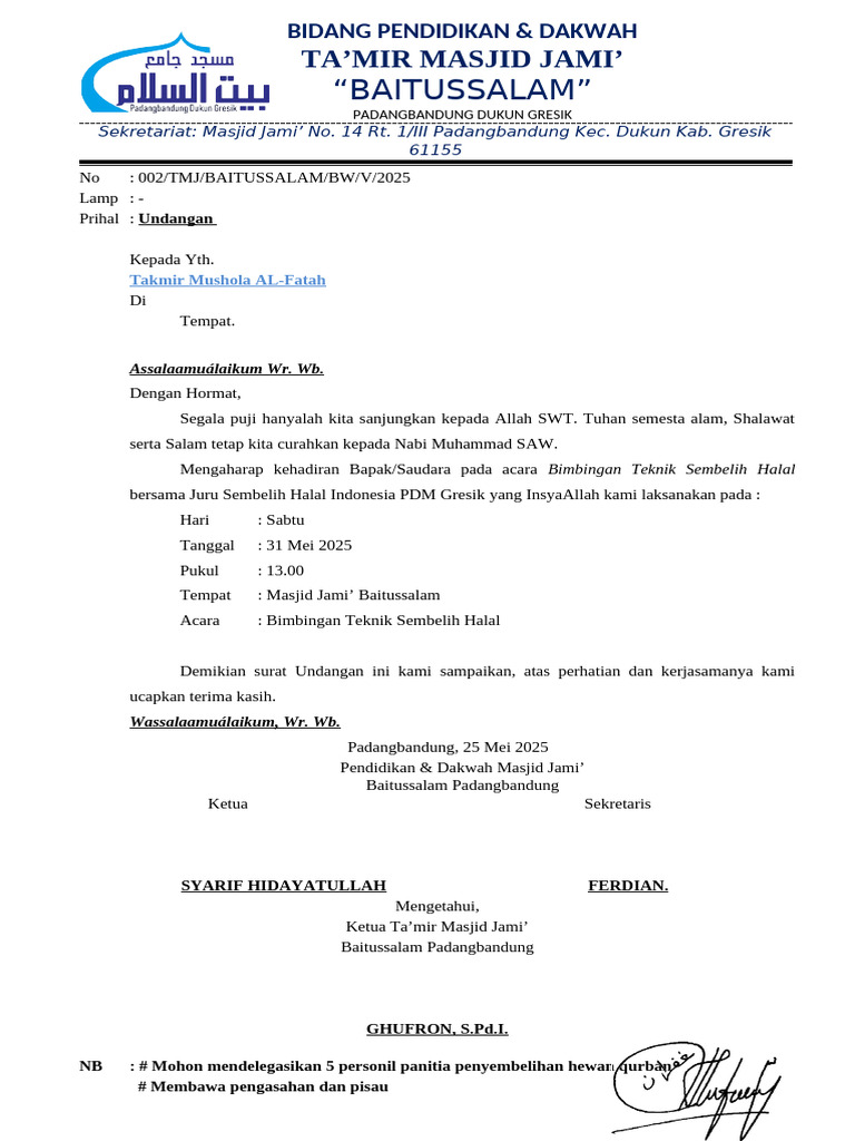 Undangan Juleha-1 | PDF