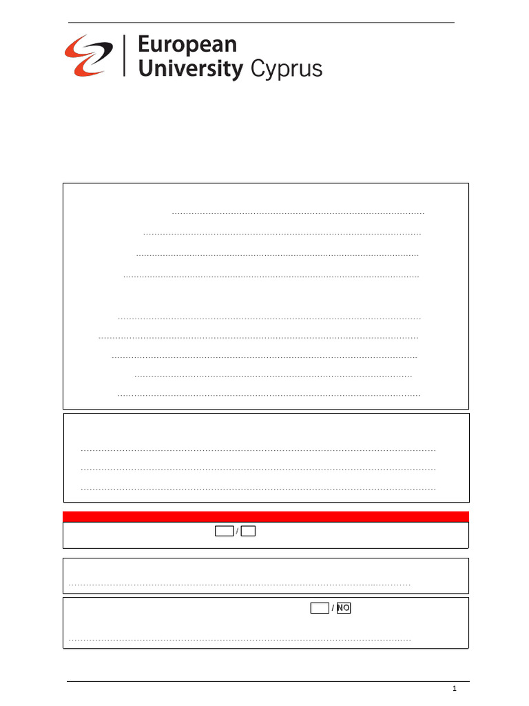 Agent Application Form for EUC | PDF