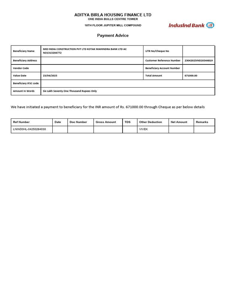 Aditya Birla Housing Finance LTD | PDF
