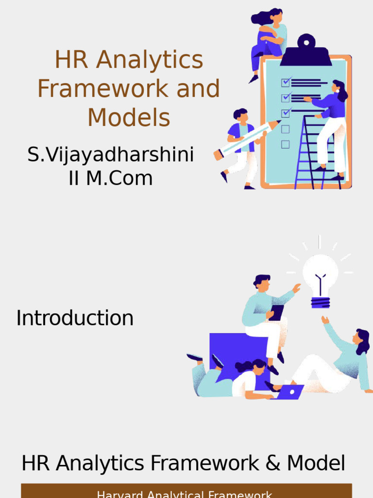 HR Analytics Frameworks Overview | PDF