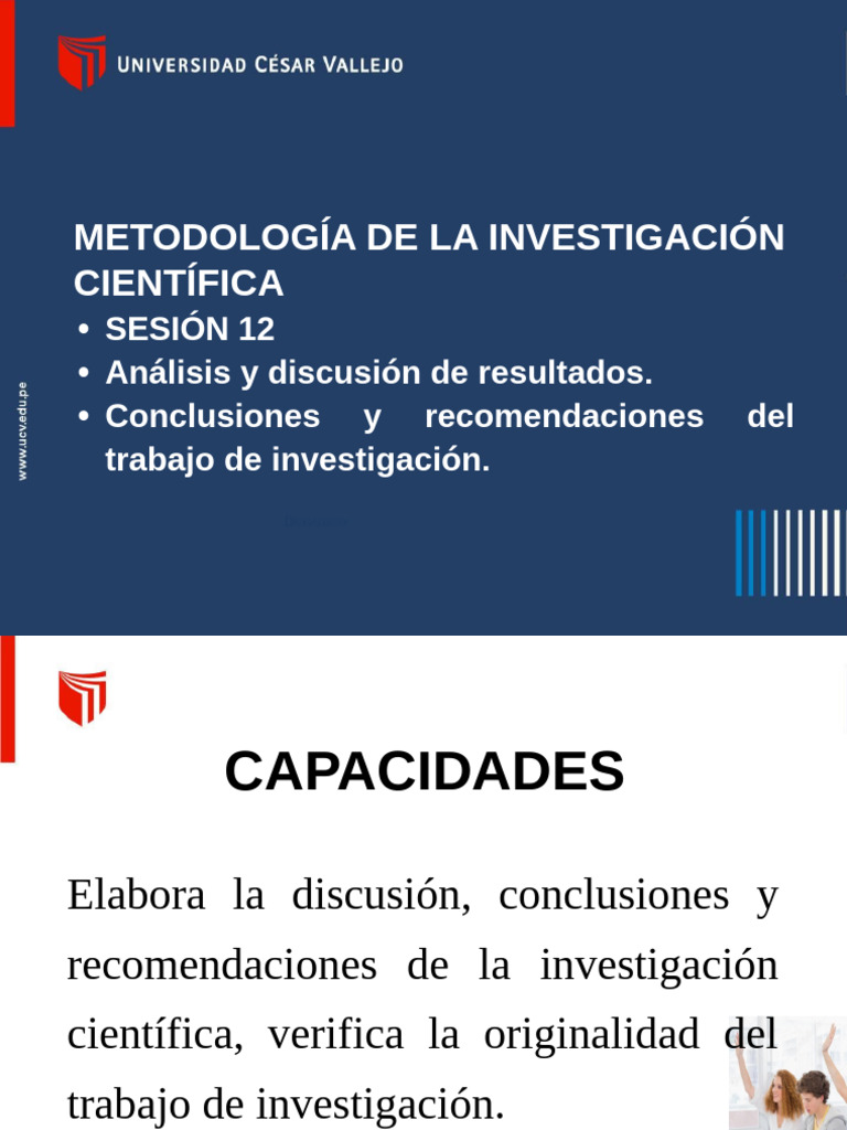 Discusión y Conclusiones de Investigación | PDF | Método científico ...
