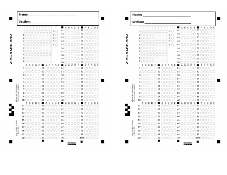 Gee 19 Answersheet | PDF