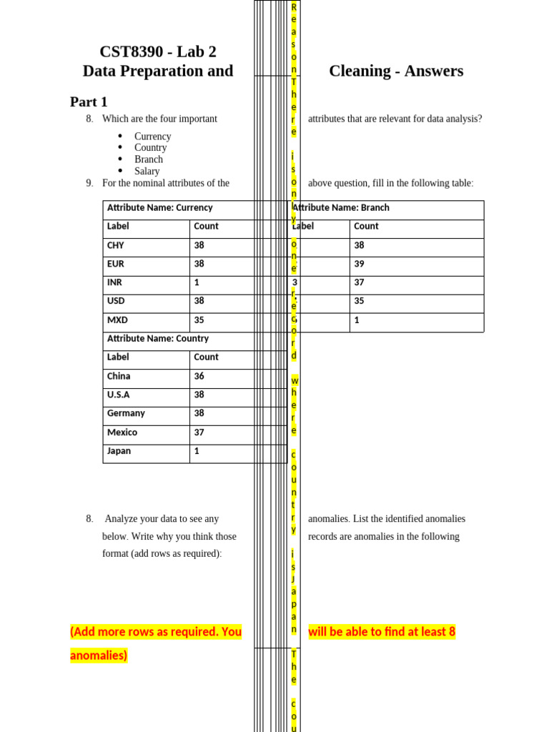 Lab2 Answers Sneha Ka Patel | PDF | Computer Data | Information Technology Management