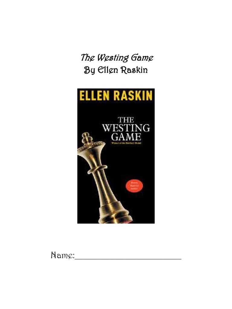 The Westing Game: by Ellen Raskin | PDF