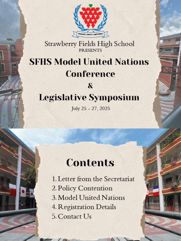 Sfhs Mun'25 Invite 2025 PDF | PDF | United Nations | International ...