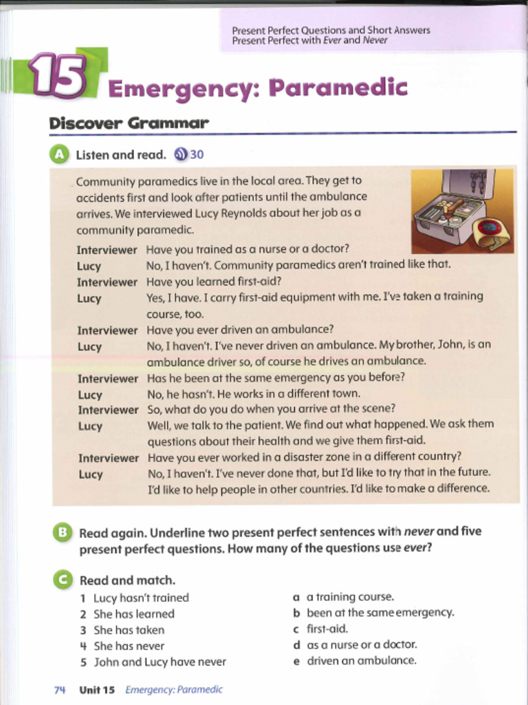 Oxford Discover 4 - Grammar | PDF