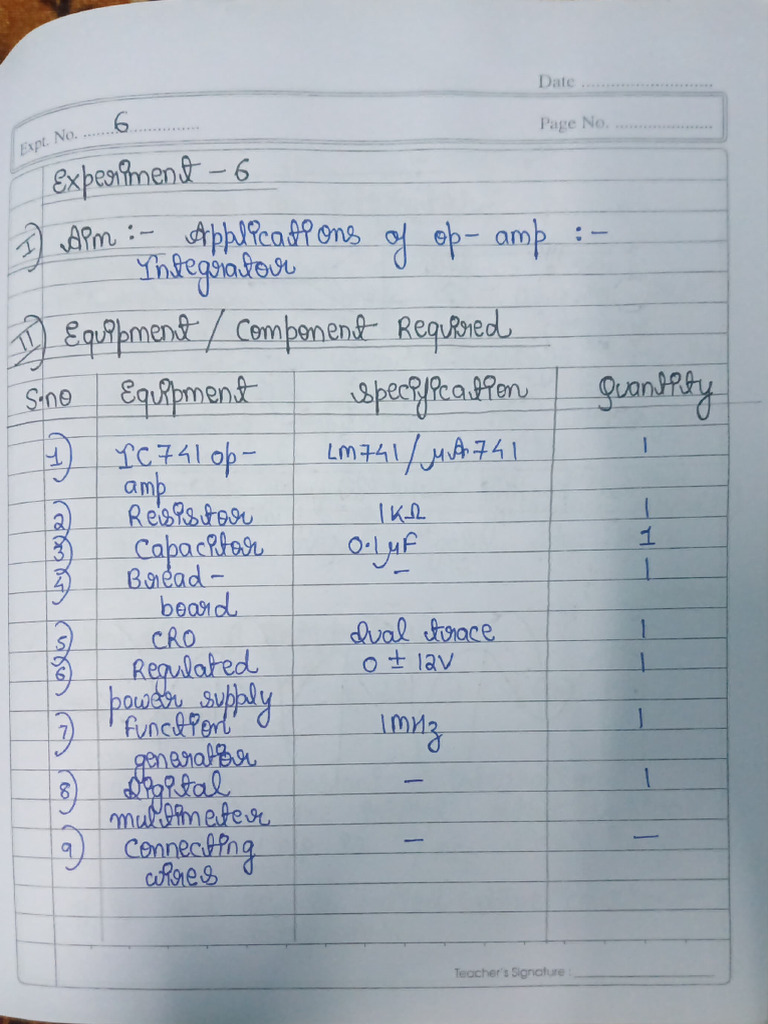 AC Experiment 6 To 10 | PDF